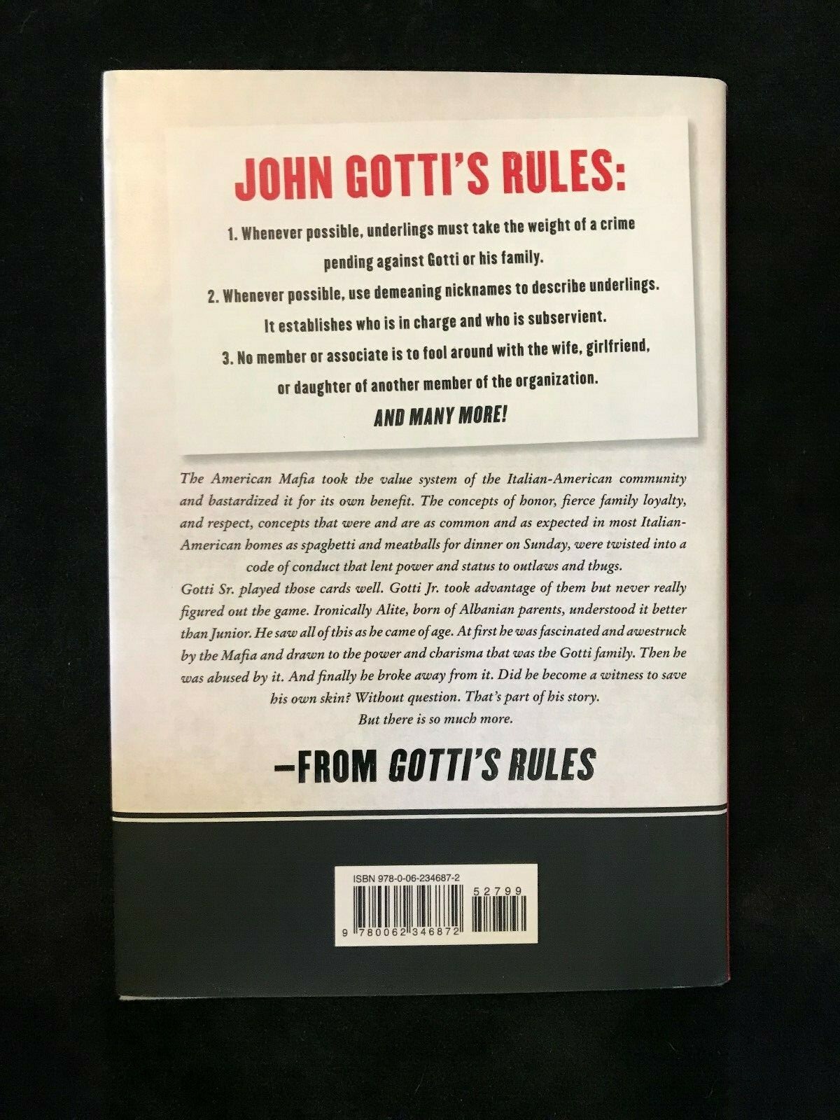 Gotti's Rules : The Story of John Alite, Junior Gotti, and the Demise ...