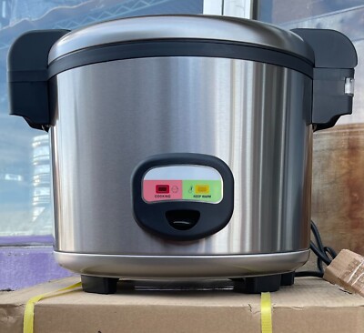 Comercial Electric 60 Cup Rice Cooker and Warmer | eBay