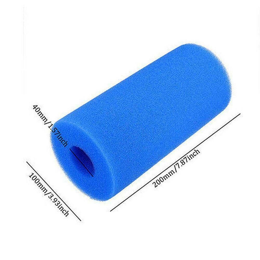 Foam Sponge Washable Reusable Swimming Pool Filter Cartridge For Intex ...