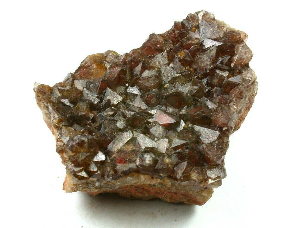 Ferruginous Quartz cluster 121g 59 x 49 x 24.5 mm Morocco #7041 | eBay