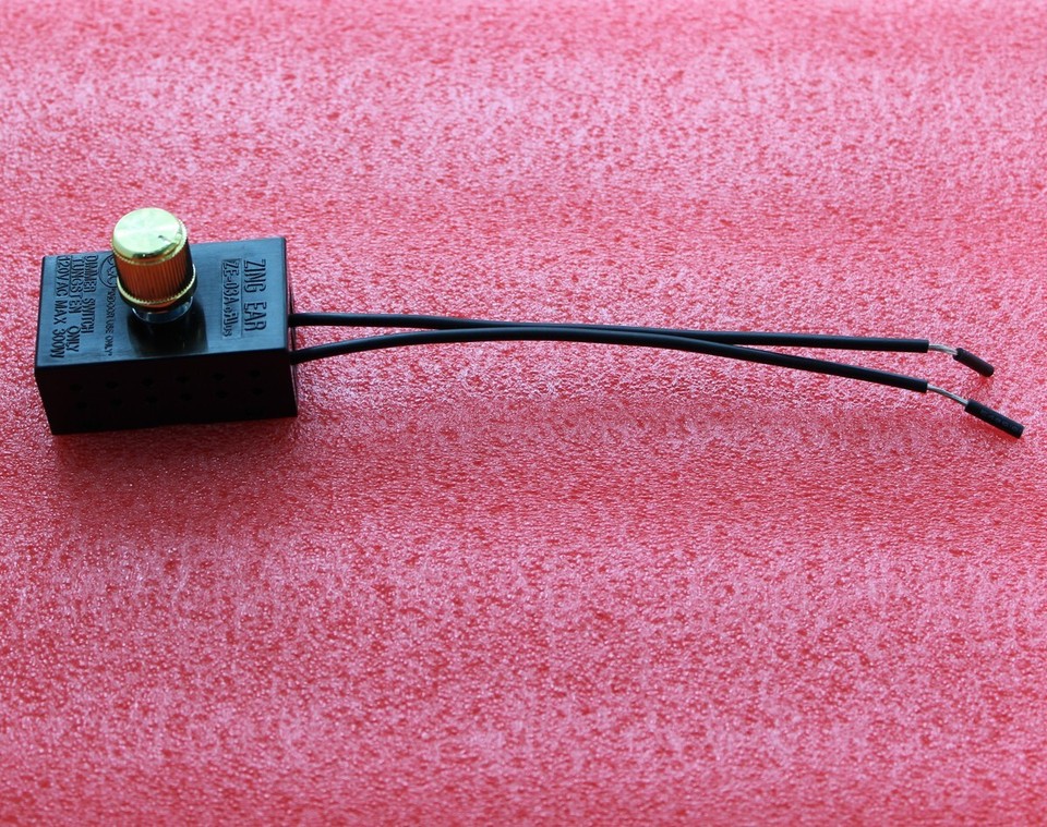 1pcs Zing Ear ZE-03A Fireplace Blower Fan Variable Rheostat Speed ...