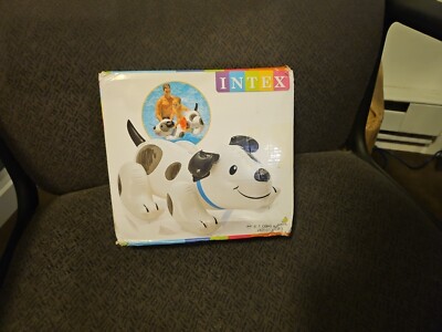 Intex Inflatable Puppy Dog Ride On Inflatable Pool Float Toy | eBay