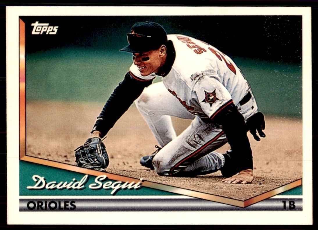 1994 Topps David Segui Baseball Cards #571 | eBay