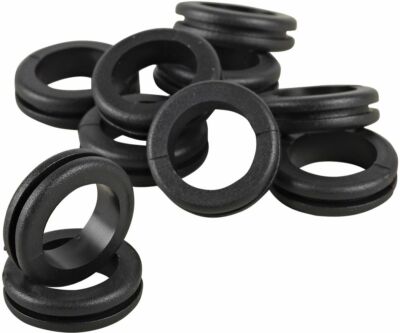 Rubber Grommets 20MM Open Plugs Metal Back Box Electrical Wiring Pack ...