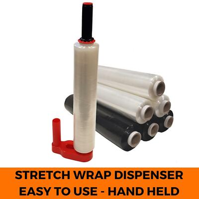 Hand-Held Pallet Wrap Dispenser - Lightweight Plastic Stretch Film ...