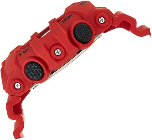 G-Shock Quartz Red Rubber Shock Resistant Casio Men's Watch GA-700-4ACR ...