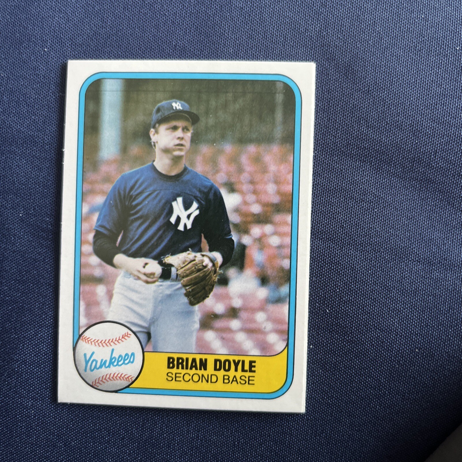 1981 Fleer Brian Doyle New York Yankees #104 | eBay