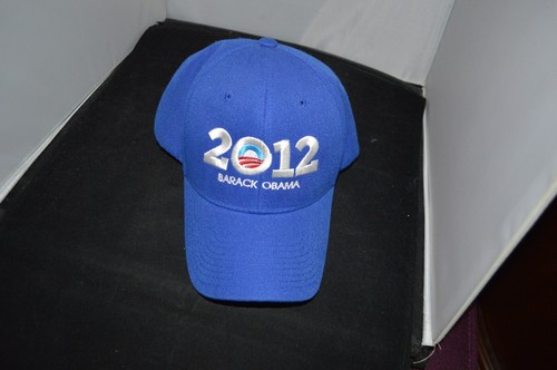 Barack Obama 2012 Adjustable Hat Cap Blue Z4 | eBay