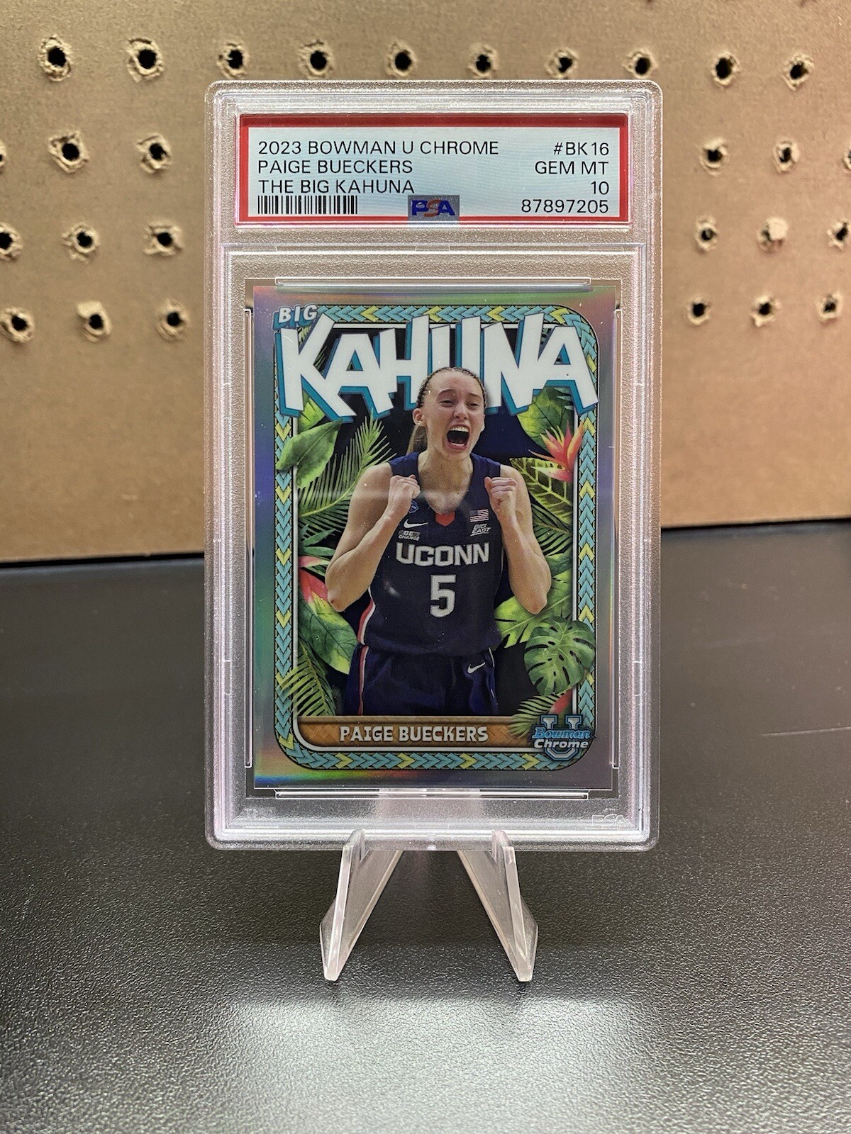 Paige Bueckers Big Kahuna Case Hit SSP PSA 10 UCONN Huskies | eBay