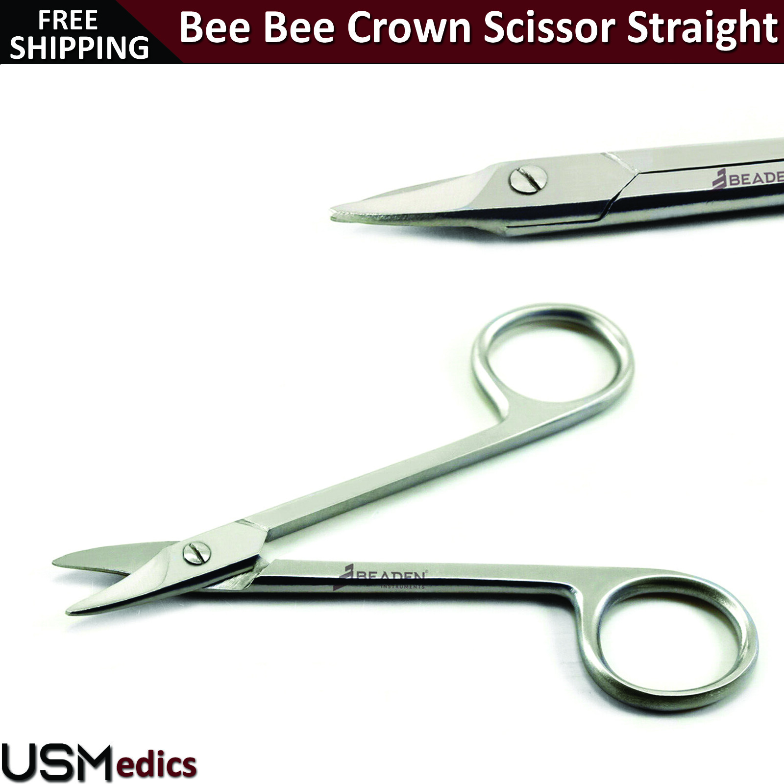 BEE BEE CROWN SCISSOR STRAIGHT 11.5CM WIRE CUTTING TISSUE SURGICAL ...
