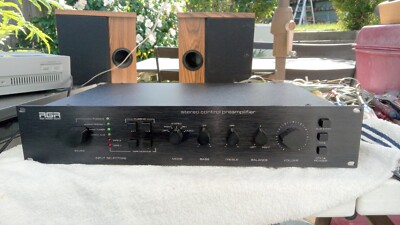 RGR Robert Grodinsky Research model 4-1HG Stereo Preamplifier Works ...