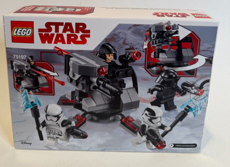 FIRST ORDER SPECIALIST BATTLE PACK Star Wars LEGO 75197 Stormtrooper ...