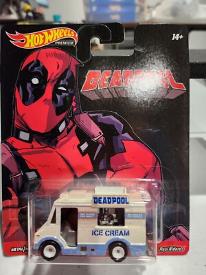 HOT WHEELS PREMIUM DEADPOOL ICE CREAM TRUCK | eBay
