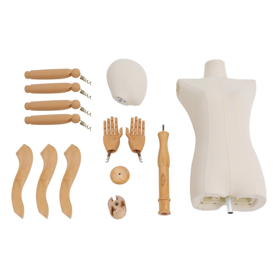 Female Mannequin, Clothing Display Model Body Stand with Head, Female ...