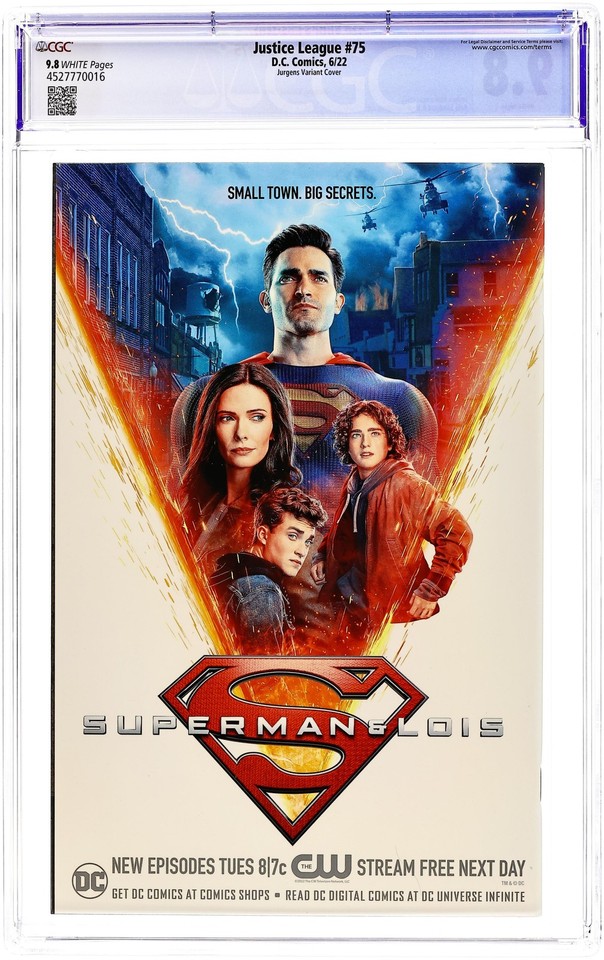 Justice League #75D Jurgens Variant CGC 9.8 2022 4527770016 | eBay