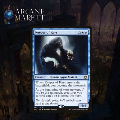 Keeper of Keys | CN2 | 34 | normal | rare | Magic The Gathering MTG | eBay