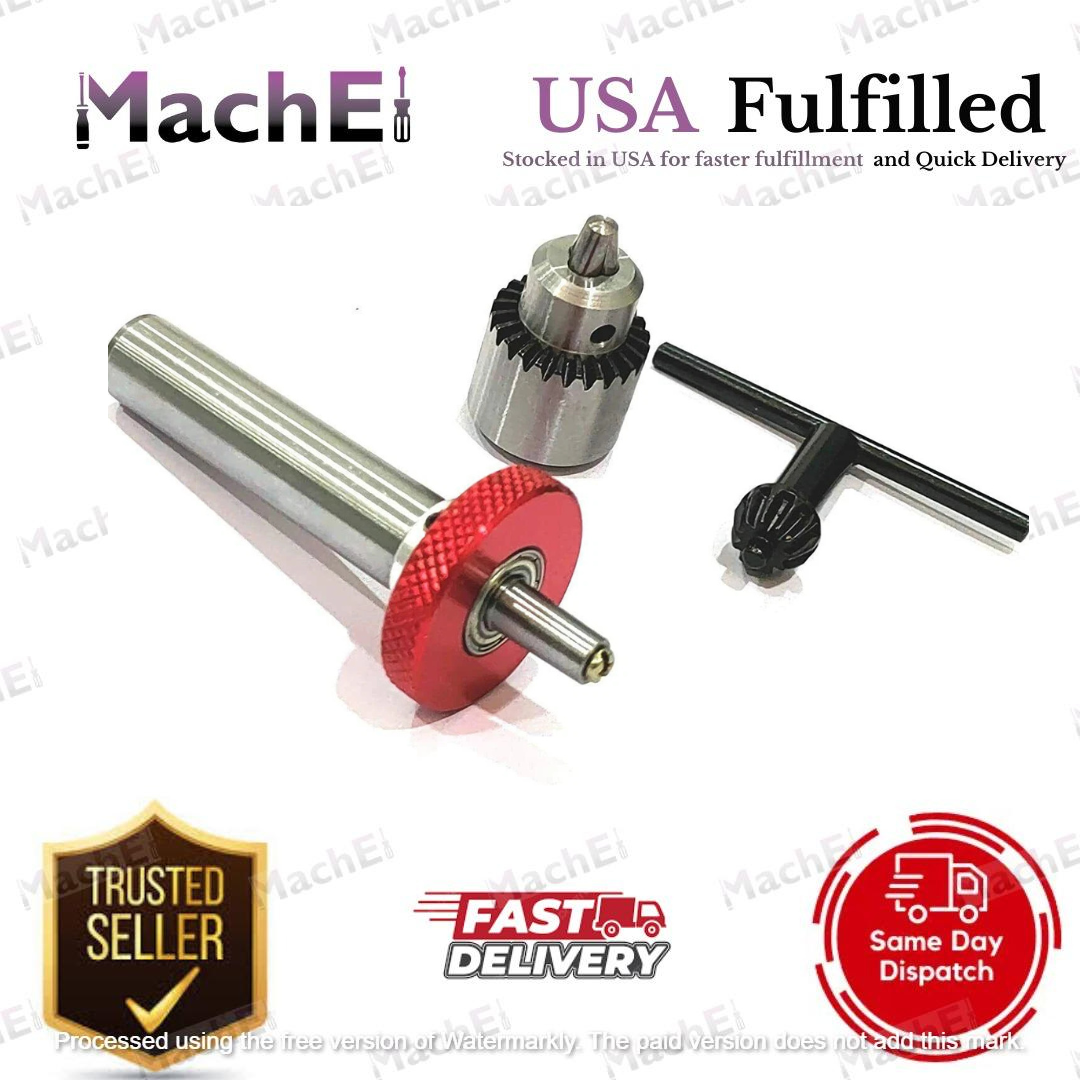MachEl's Precision Fine Micro Drill Mill Adapter with Miniature Quill 1 ...