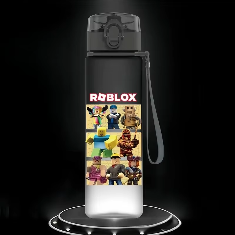 Cartoon Game Roblox Water Bottle For Kids 560ml | eBay