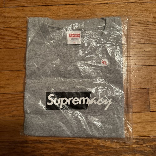 Supreme Sole Supremacy Box Logo Gray T-Shirt Size XL RARE NEW never ...