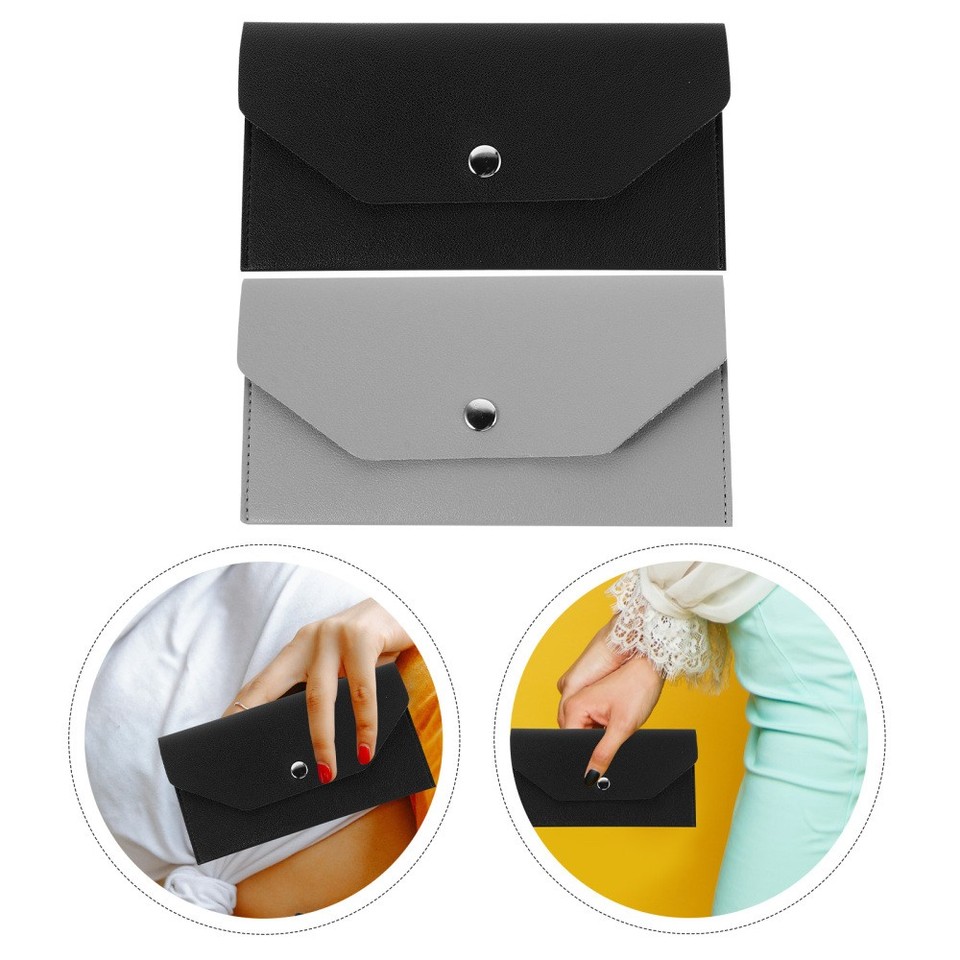2pcs Mini Wallet For Women Stylish Small Travel Wallet With Snap ...