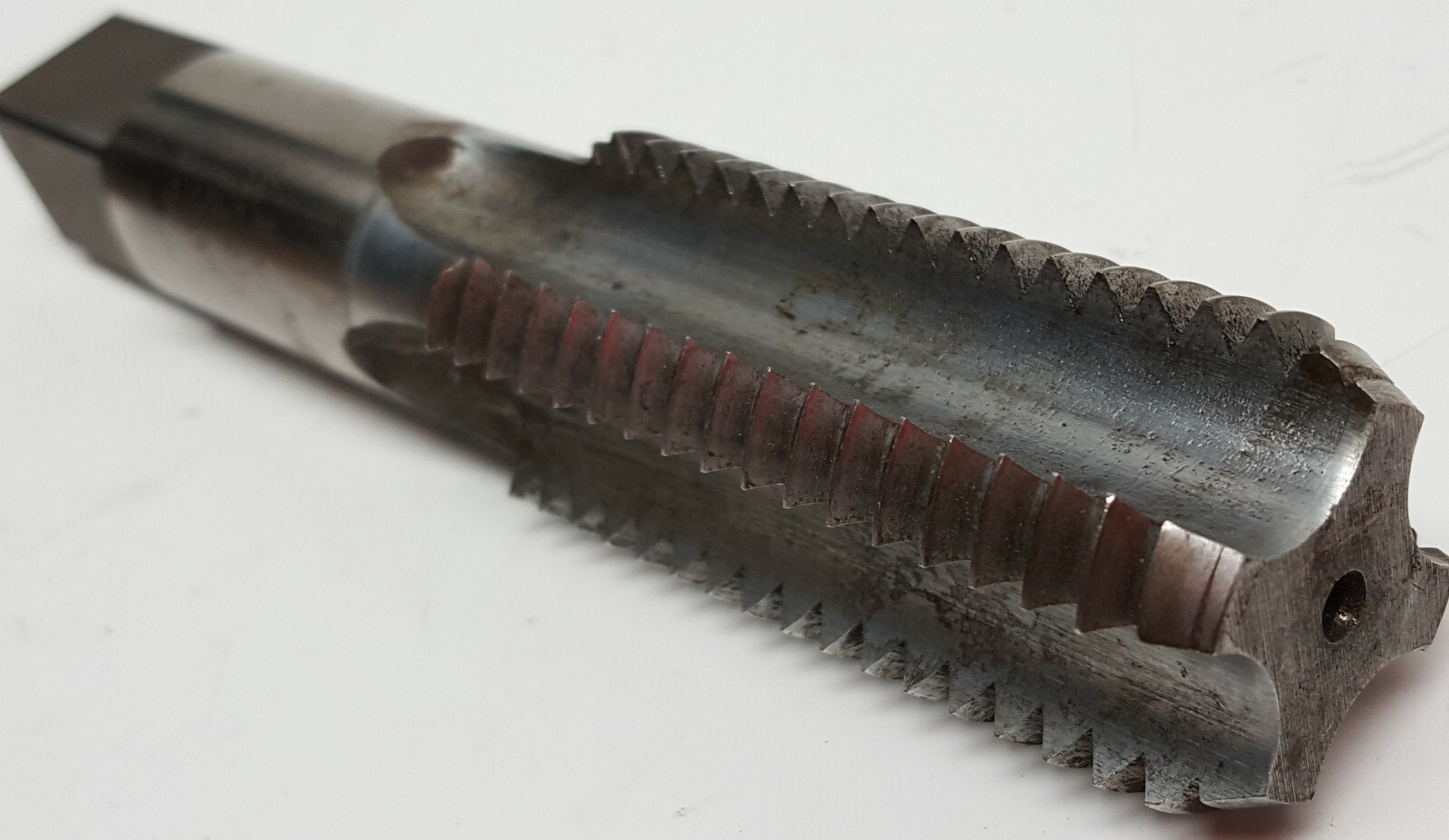 Made in the USA Netco Cromclad 1-1/8" 7 NC threads 4 flutes RH metal ...