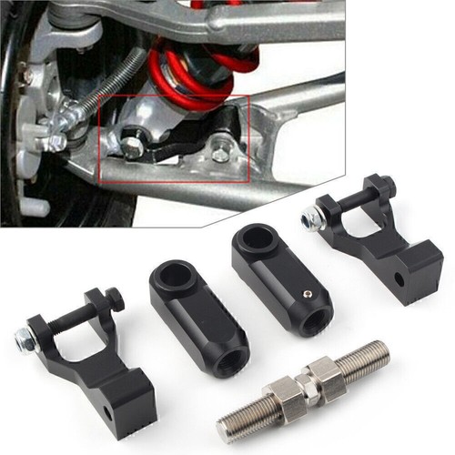Front&Rear Lowering Kit Adjustable Black for Yamaha Raptor 700 350 660 ...