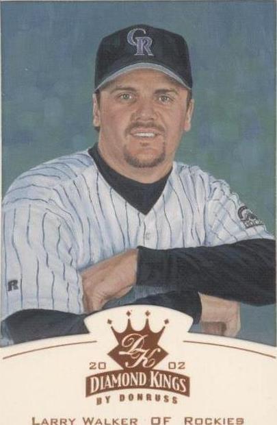 2002 Donruss Diamond Kings - Larry Walker #89 Bronze Foil for sale online | eBay