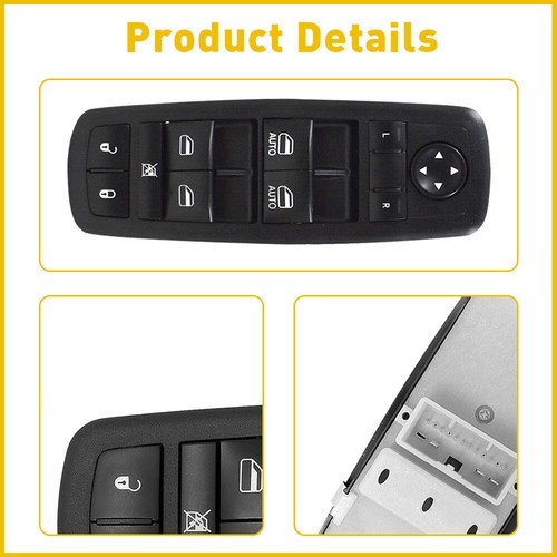 68086693AC Front Door Master Power Window Switch For Dodge Durango 2011 ...