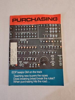 1972 October 24, Purchasing Magazine, Purchasing Pointers, (MH904) | eBay