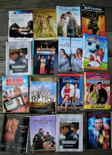 DVD MOVIE COVER ART - No discs or cases - you pick from 100's - .99 ...