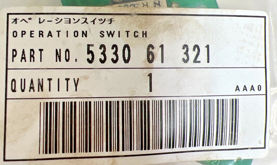 UNBRANDED 5330-61-321 OPERATION SWITCH | eBay