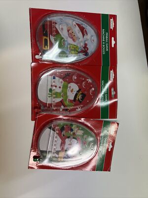 CHRISTMAS HOUSE PINBALL GAME SANTA 3 Pk | eBay