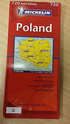 720: Poland: Michelin Map (M17) | eBay UK