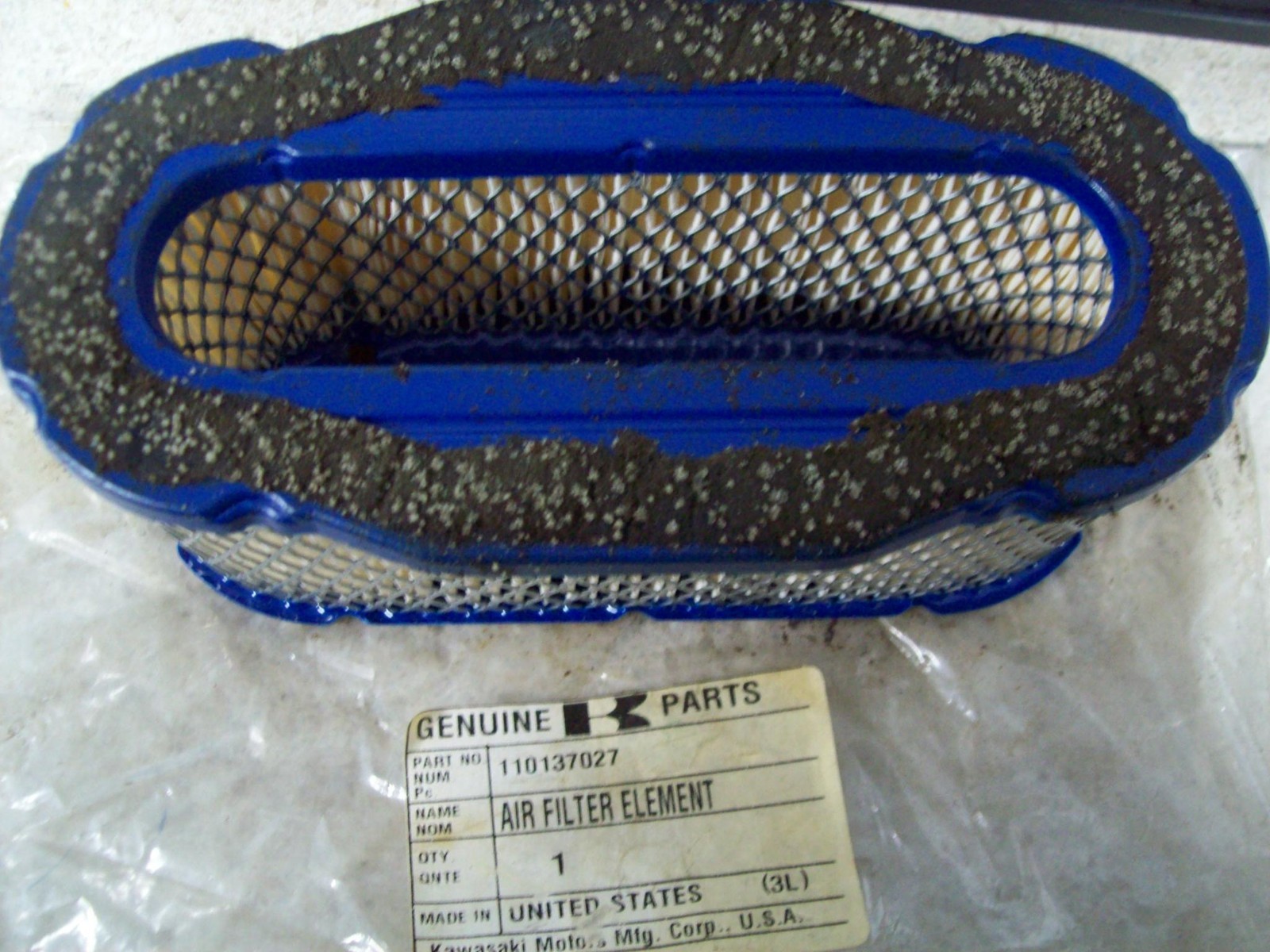 KAWASAKI 110137027 - Air filter cross reference