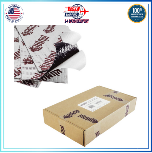 KILMAT 80 mil 36 sqft Car Sound Deadening Mat Butyl Automotive Sound ...