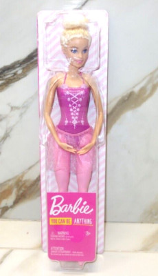 Barbie You Can Be Anything Ballerina Doll Millie Pink Gjl59 Mattel 2019 ...
