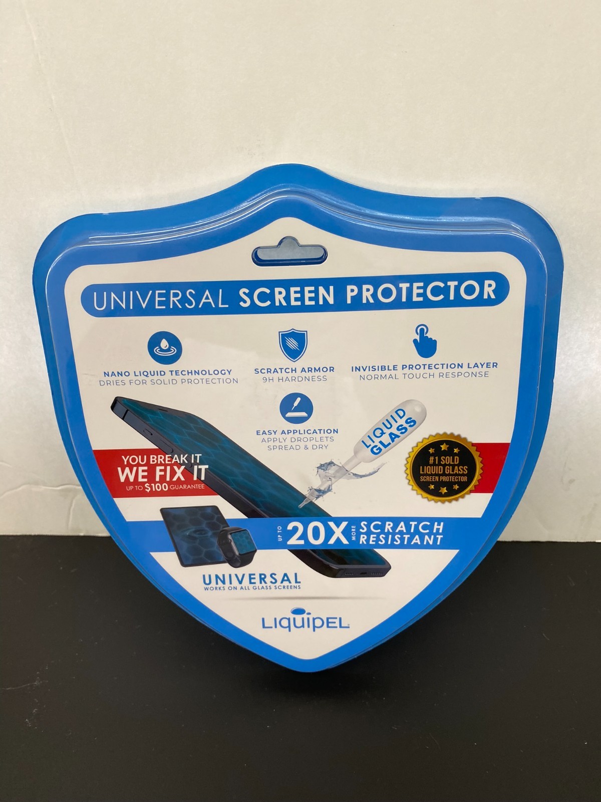 Liquipel Universal Liquid Glass Screen Protection 20X Scratch Resistant ...