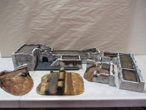 Formtech Hand Painted Terrain Building Rubble and Bomb Damage for ...