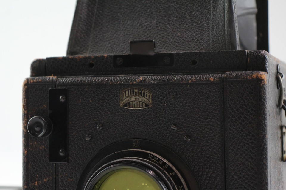 Dallmeyer Medium Format Film Camera w/ Dallmeyer Press f/3.5 6 Inch ...