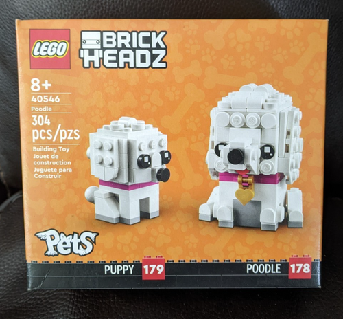 Lego Brickheadz Pets Poodle Set 40546 NEW SEALED BOX | eBay