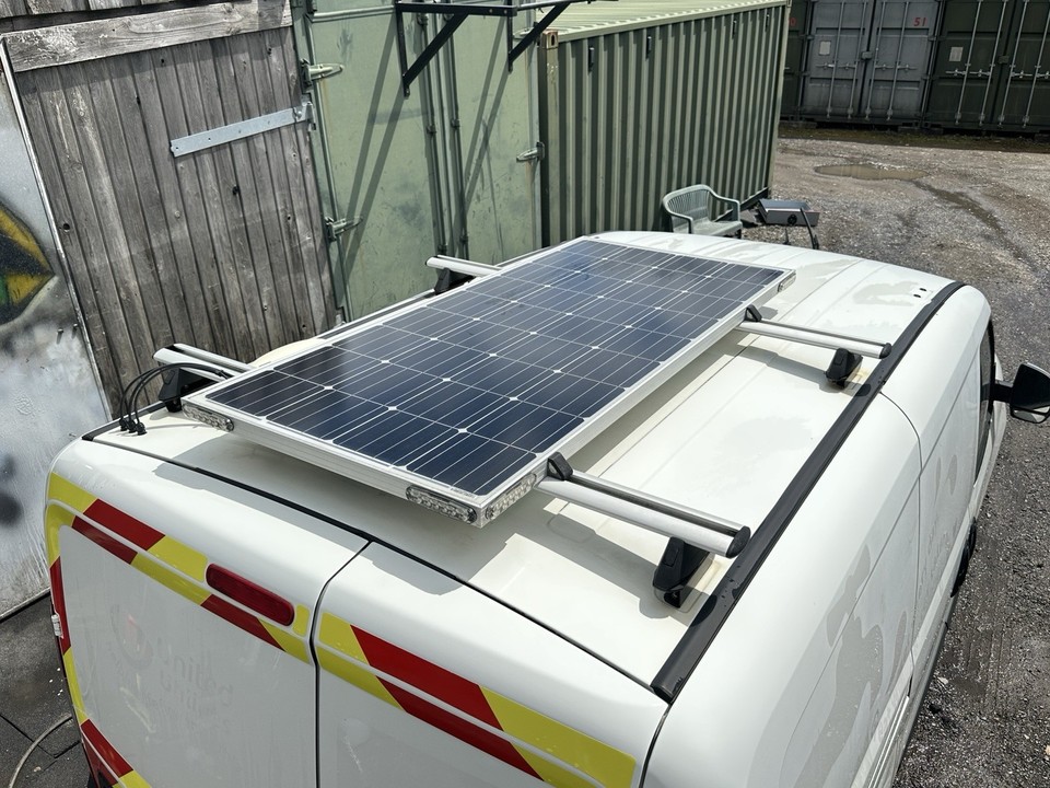 Victron 150w Solar Panel Kit + SMART battery Camper Van Caravan Boat ...