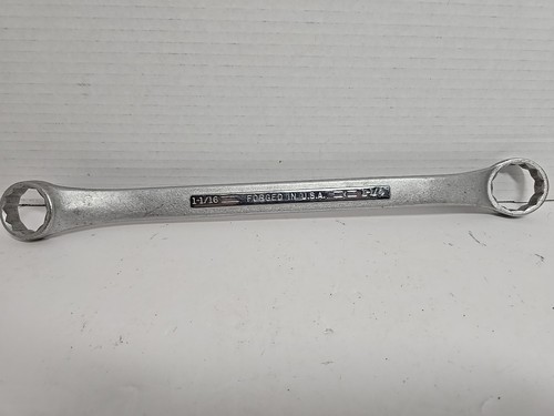 CRAFTSMAN TOOLS 1-1/16" x 1-1/4" OFFSET BOX END WRENCH 12 POINT - MADE ...