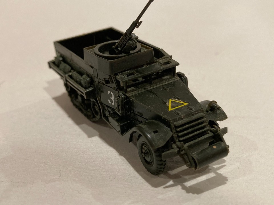 ROCO DBGM Minitanks US M 21, 81 mm mortar halftrack / truck, HO / 1:87 ...
