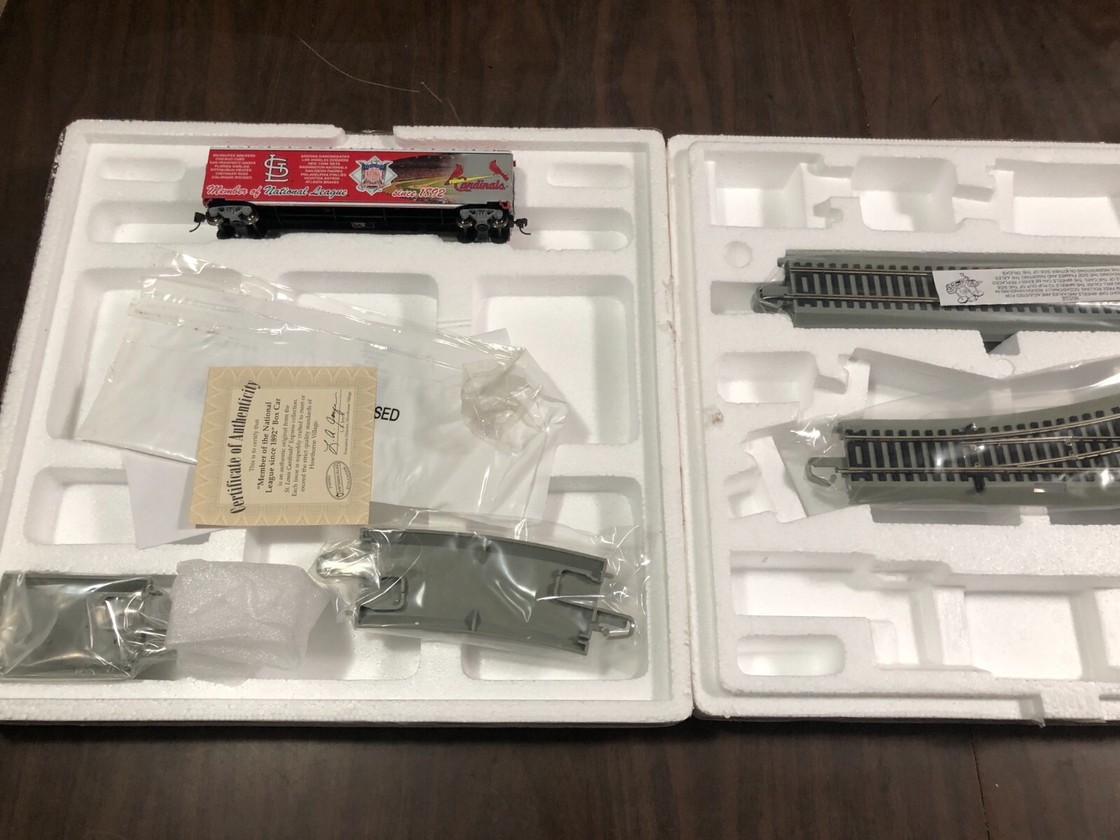 2006 Hawthorne Village St Louis Cardinals Train Car HO Scale Freight ...