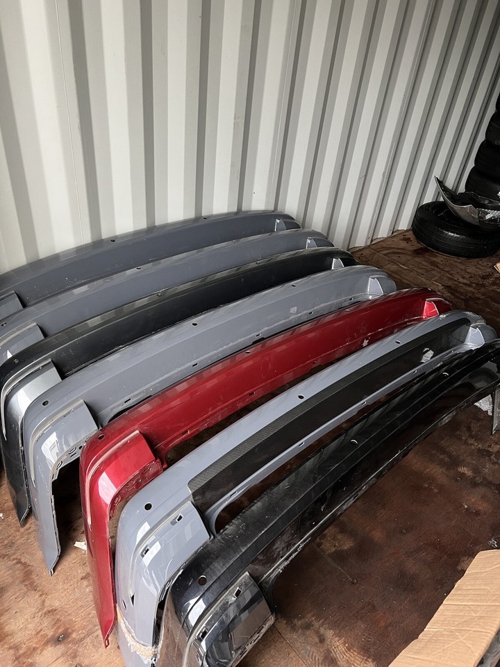VW transporter T6 T6.1 genuine colour coded rear bumpers for Tailgate ...