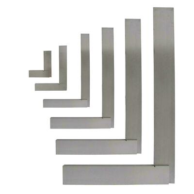 Engineers Try Set Square Polished Steel 2” 3" 4" 6" 8" 12" 18" 24" 36 ...