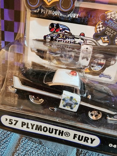 Muscle Machines 57 Plymouth Fury Police Dept Funline | eBay