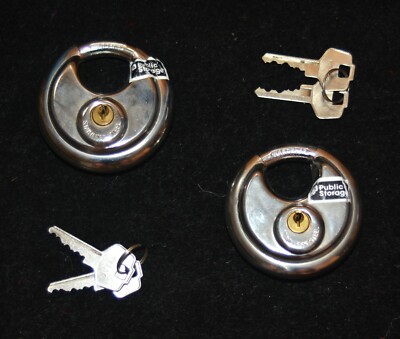 🌟 Storage Locker 2 Disc Padlock Pro Locks Heavy Duty Padlock 2 3/4 ...