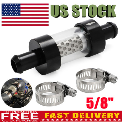 Inline Heater Core Coolant Filter Inspection System 5/8" For Auto Truck ...