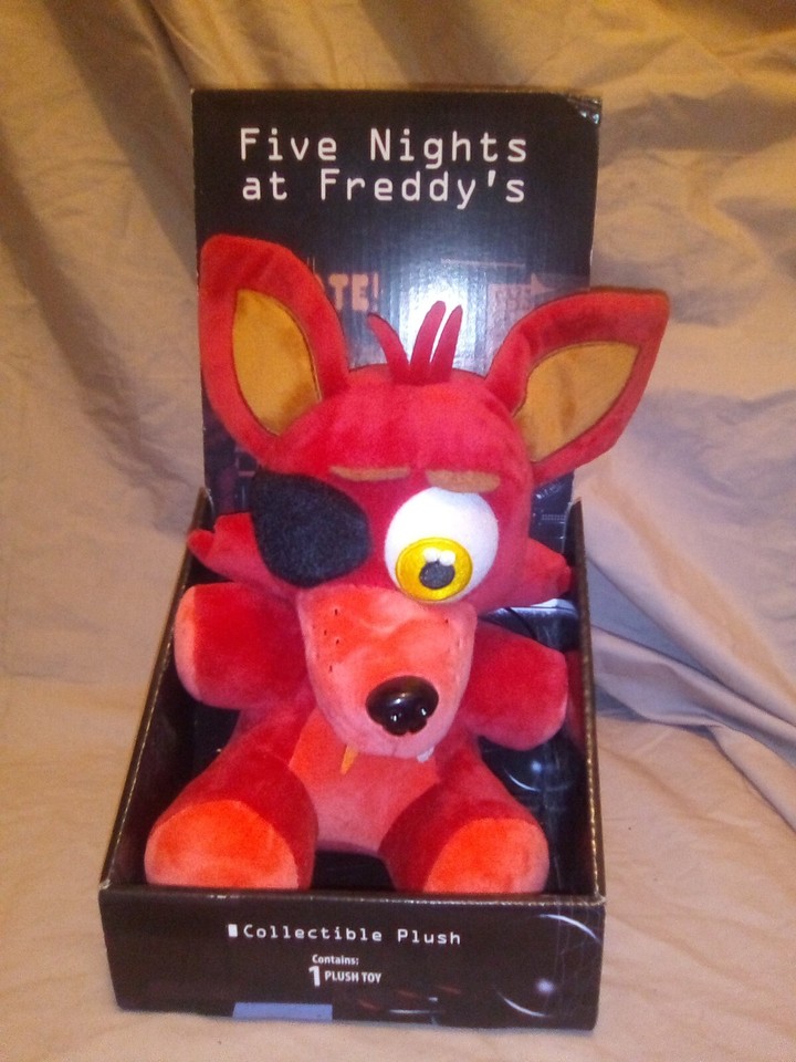 Sanshee FNAF Foxy plush with box Five Nights at Freddys 2015 1st ...